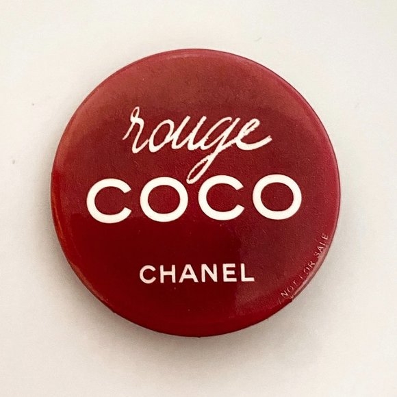 CHANEL | Jewelry | Chanel Rouge Coco Pin | Poshmark